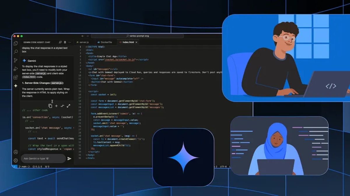 Github Copilot má konkurenci. Gemini Code Assist je googlovská AI pro vývojáře. Snaží se i Claude