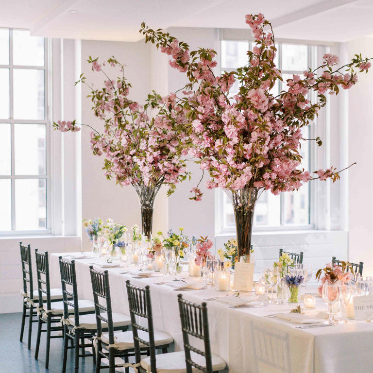 8 trending wedding color palettes for spring 2025