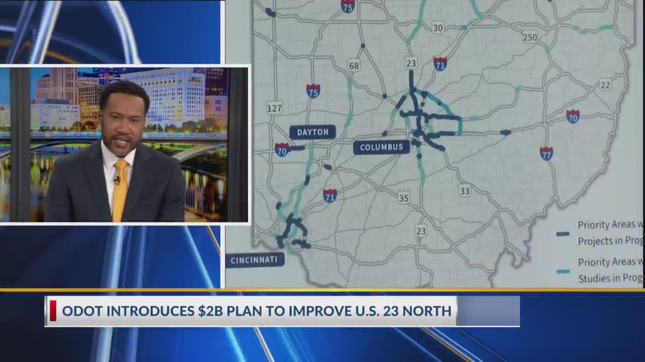 ODOT introduces $2 billion plan to improve U.S. 23 North