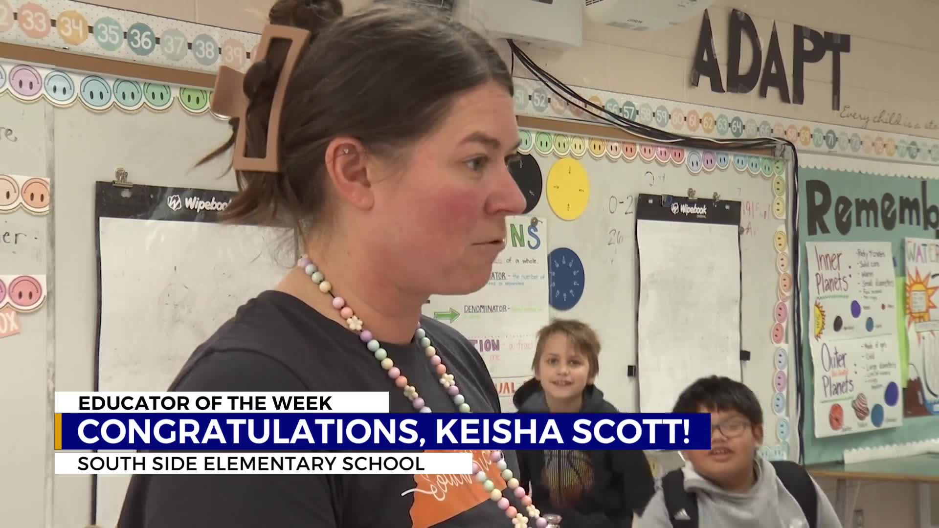 Educator of the Week: Keisha Scott, South Side Elementary