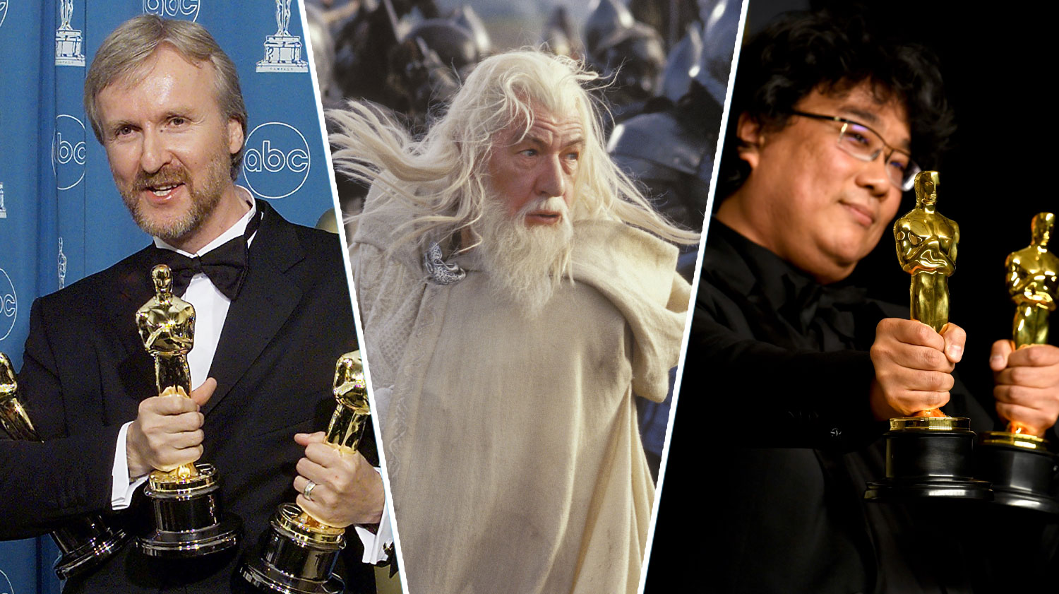 The movies that won the most Oscars