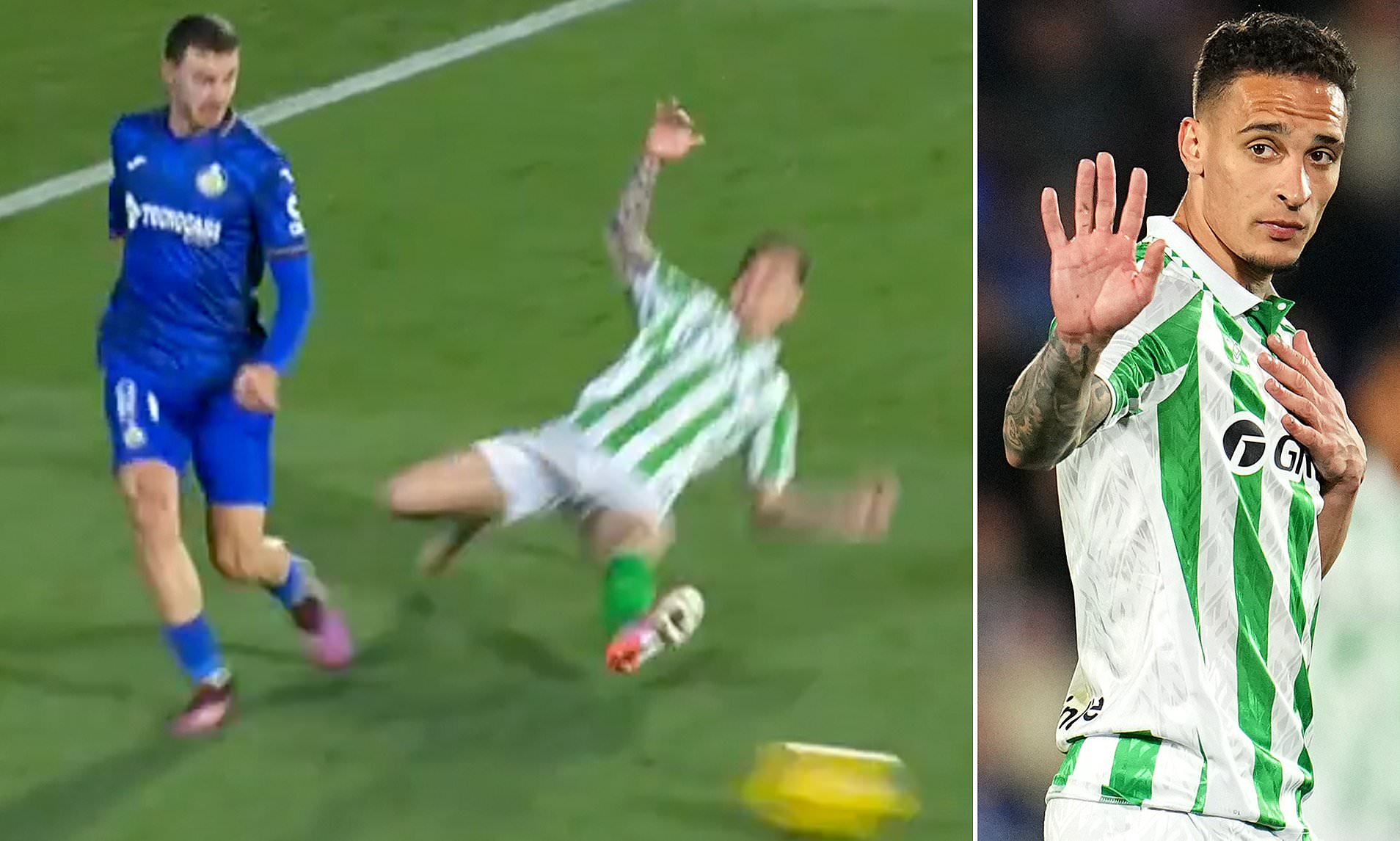 Antony's red card vs Gefate rescinded by LaLiga in boost to Real Betis ...