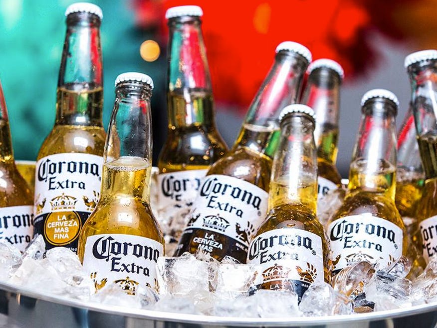 Corona sales soar as AB InBev beats expectations, sending its stock higher