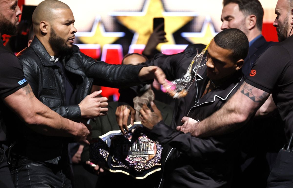 Boxe : Chris Eubank Jr balance un œuf dans le visage de Conor Benn ...