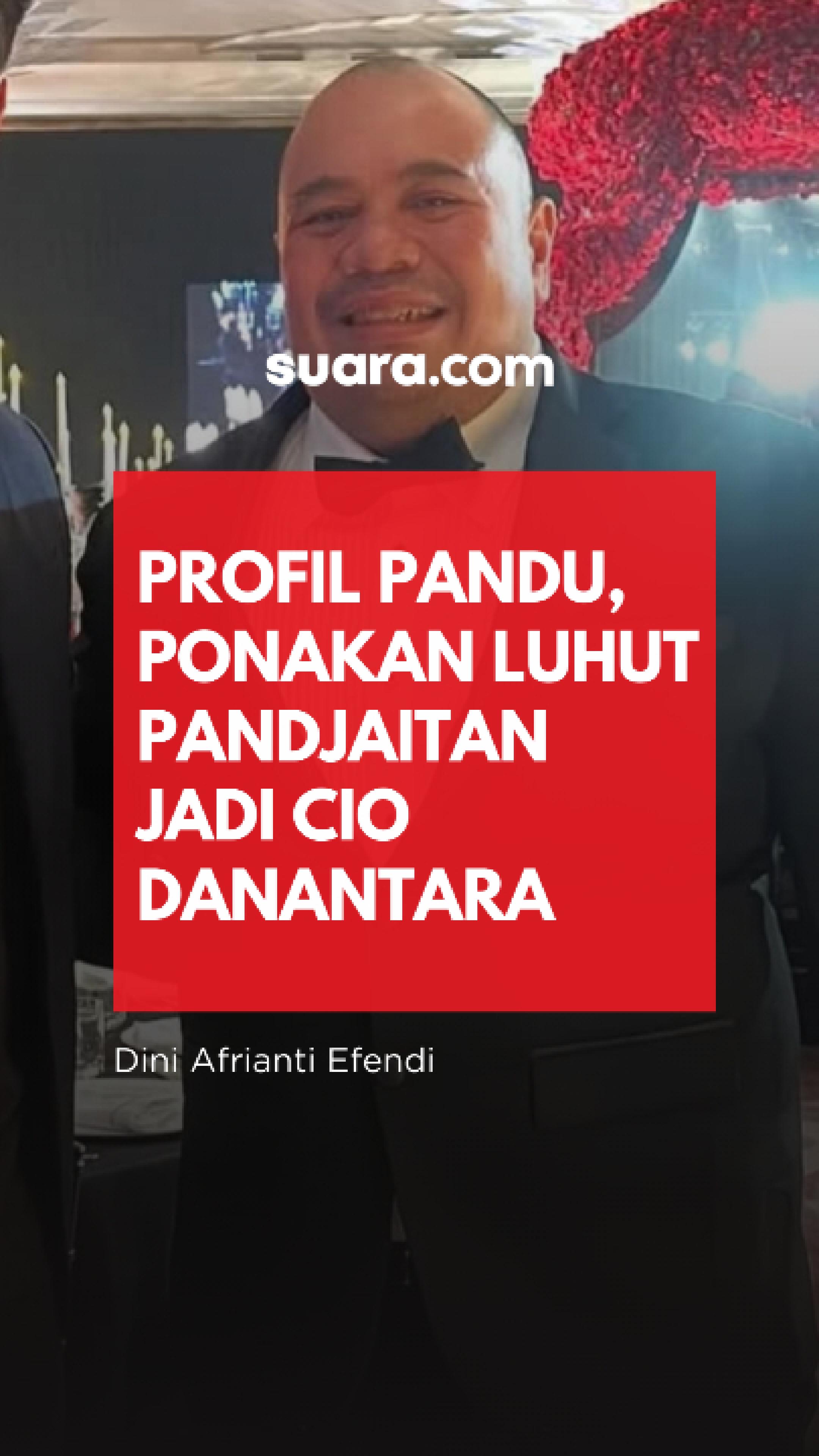 Sosok Keponakan Luhut, Pandu Sjahrir Jadi CIO Danantara!