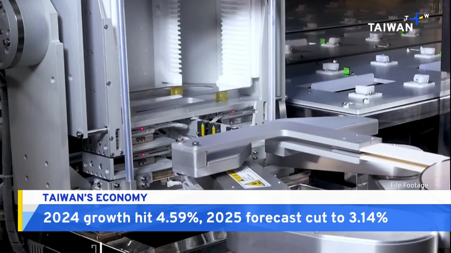 Taiwan Economic Forecast Revised Down to 3.14% on Trump, AI Uncertainty ...