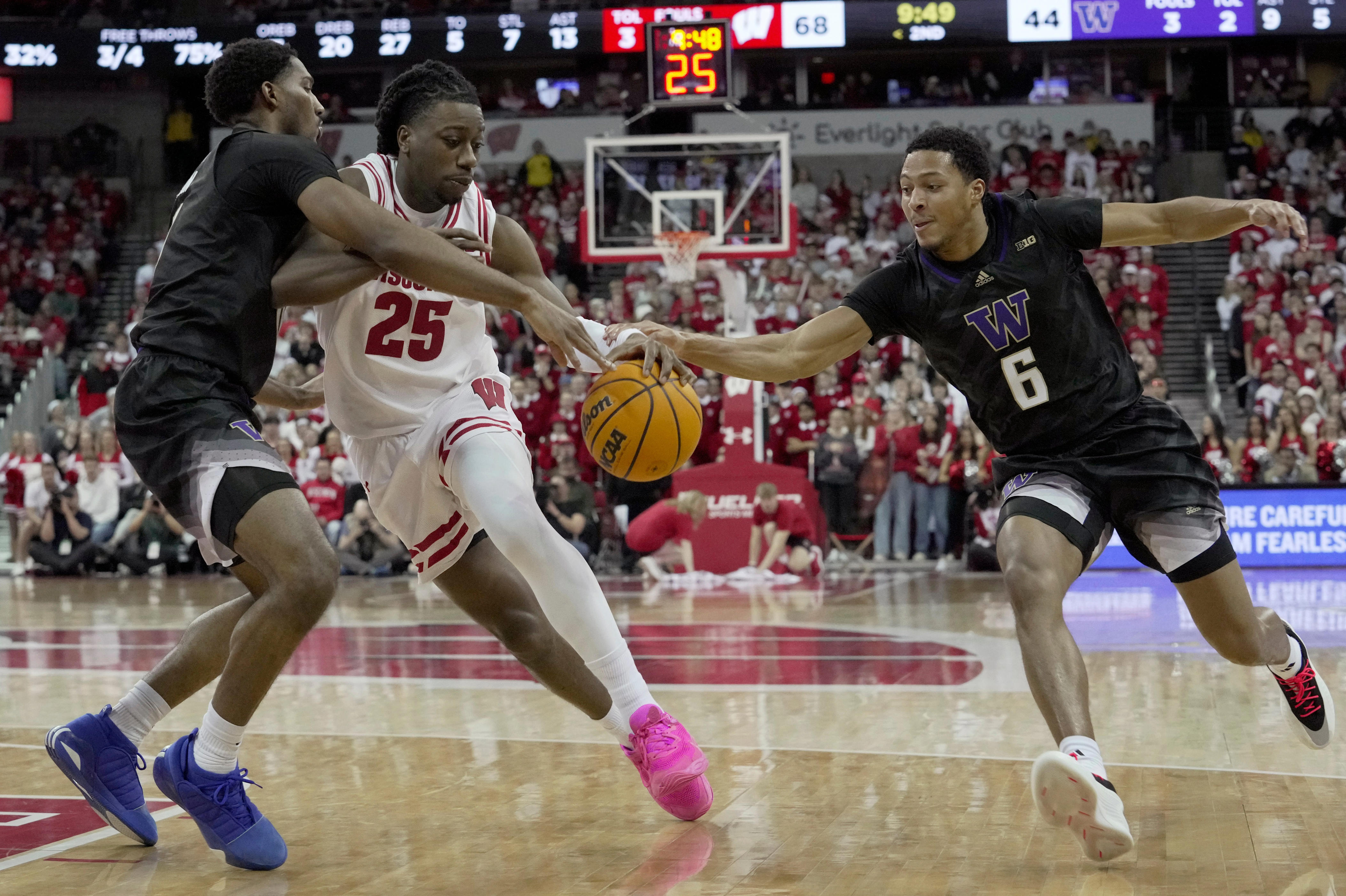 Everything Washington coach Danny Sprinkle said about Wisconsin after ...