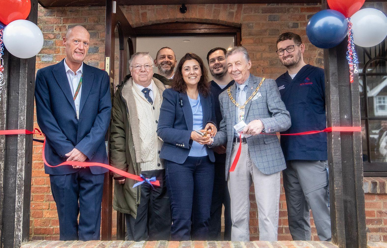 Nusrat Ghani MP celebrates the opening of a new medical facility in ...