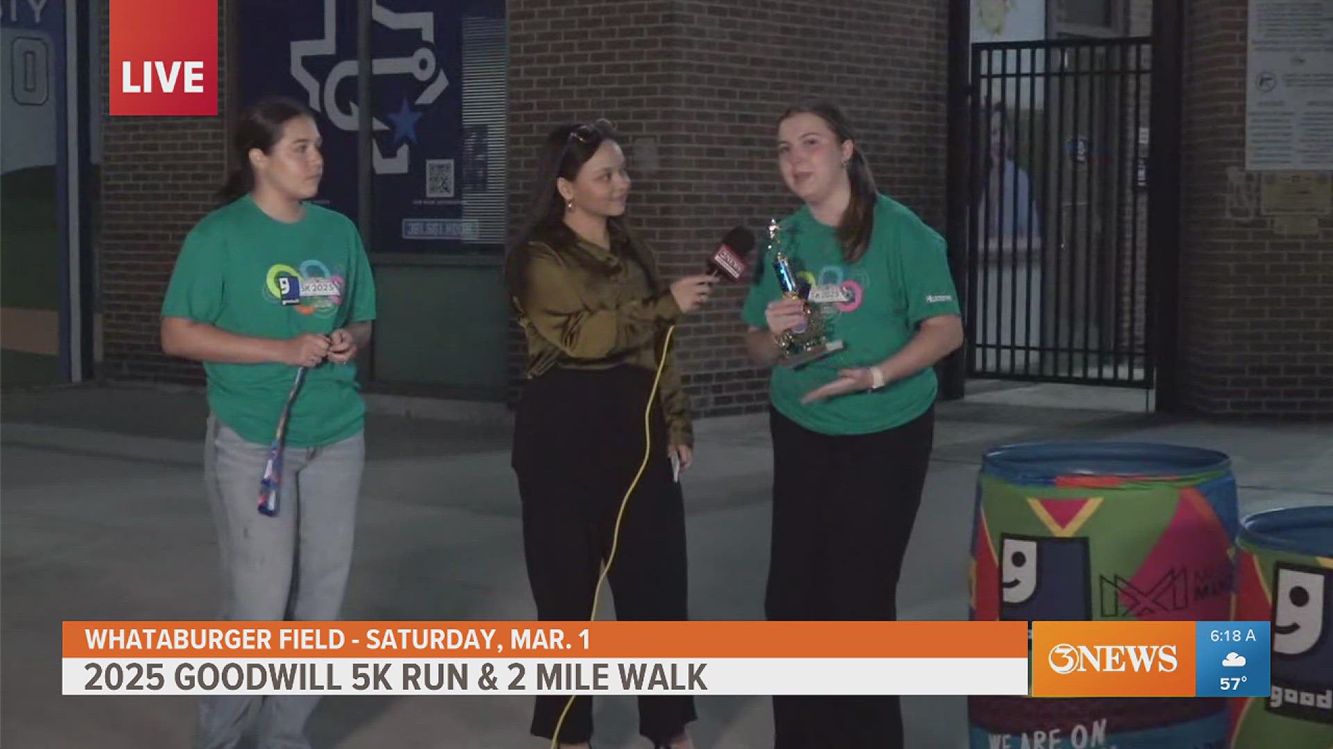 Students excited to support upcoming Goodwill Run!