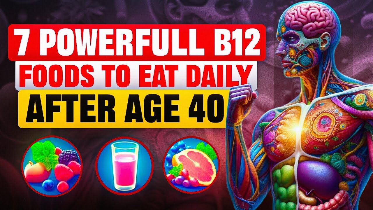 7 Powerfull B12 Foods To Eat Daily After Age 40