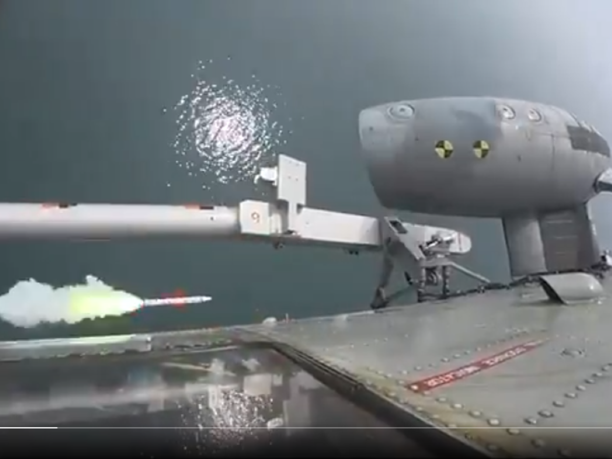 DRDO successfully tests Naval Anti Ship Missile Short Range