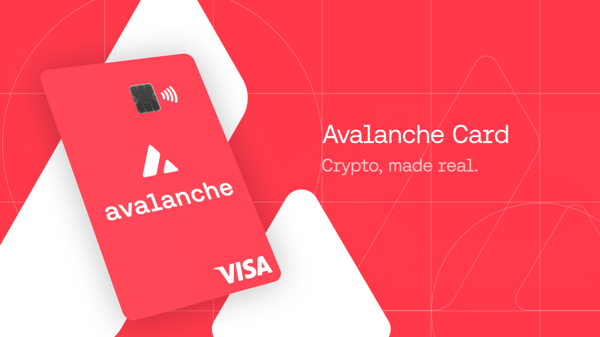 Avalanche card launches, bringing crypto payments to Visa network