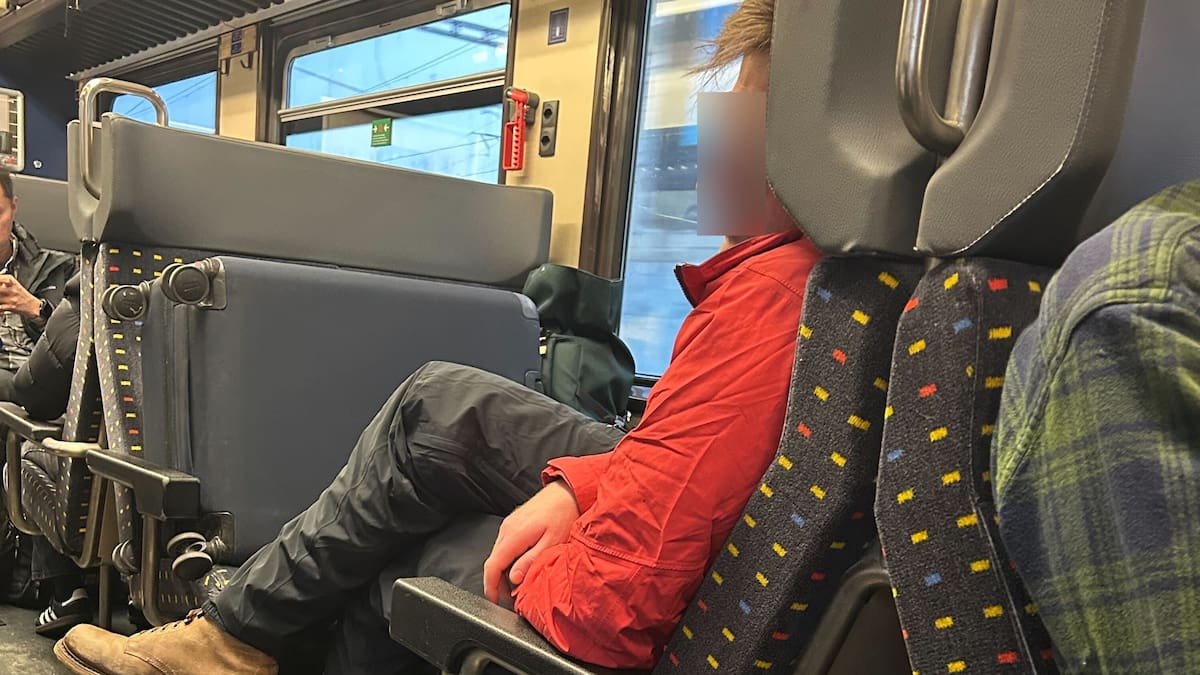 La grogne des pendulaires: Poser sa valise sur un siège de train: c'est ...