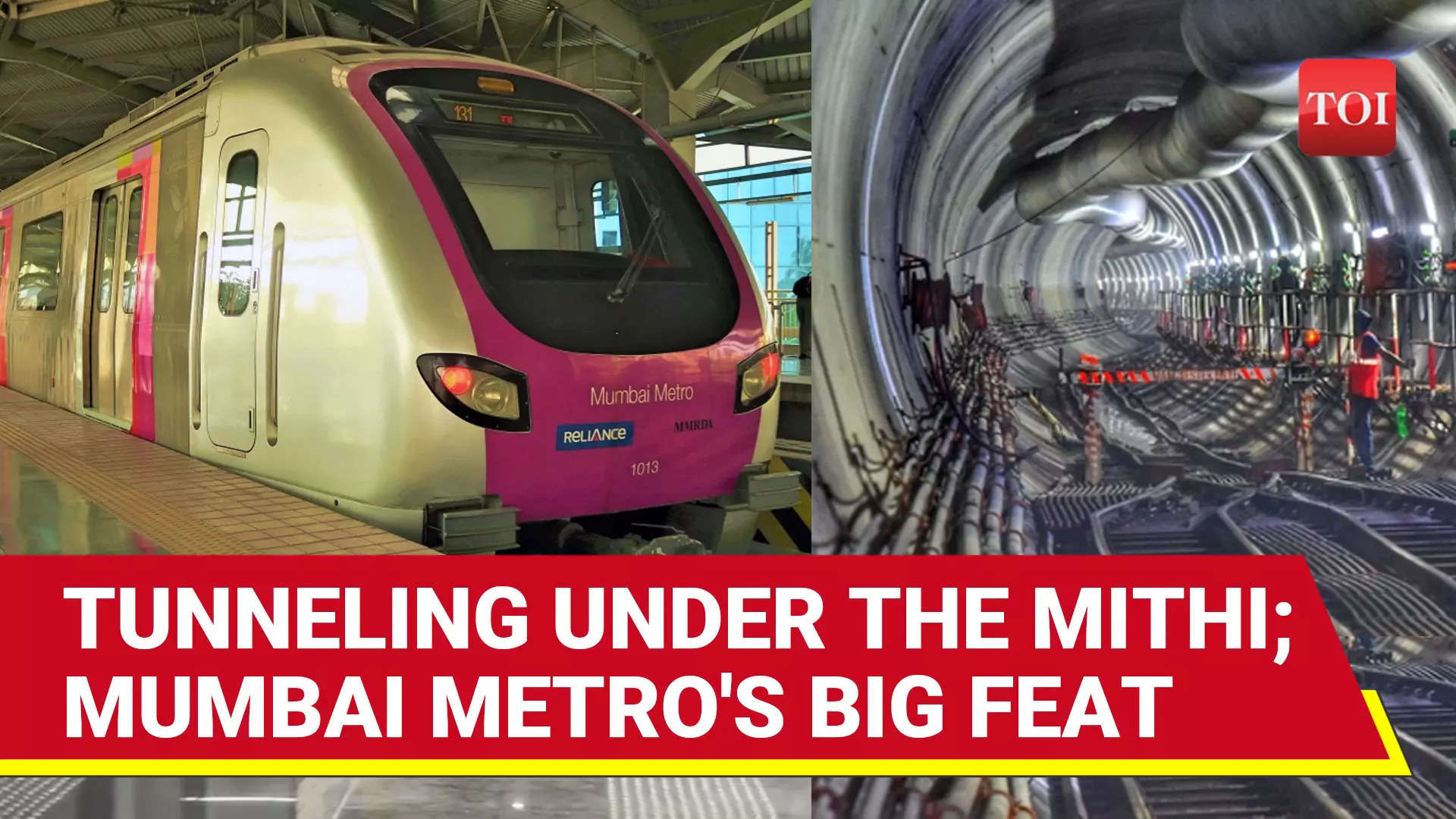 Mumbai Metro’s Steepest Challenge: Tunneling Under Mithi River