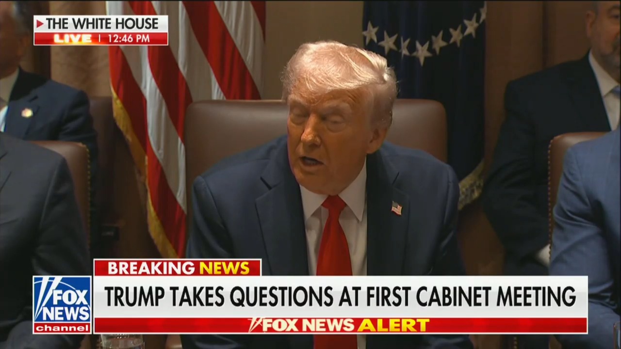 Trump Closes Cabinet Meeting By Blasting Nation He Leads: ‘This Country ...