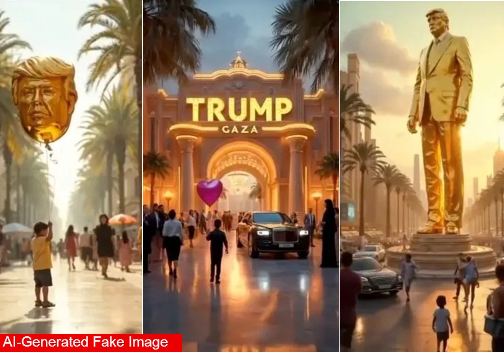 Donald Trump shares AI-generated video of ‘Gaza’ on his social media