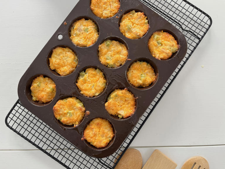 Baked Keto Tuna Melt Cups