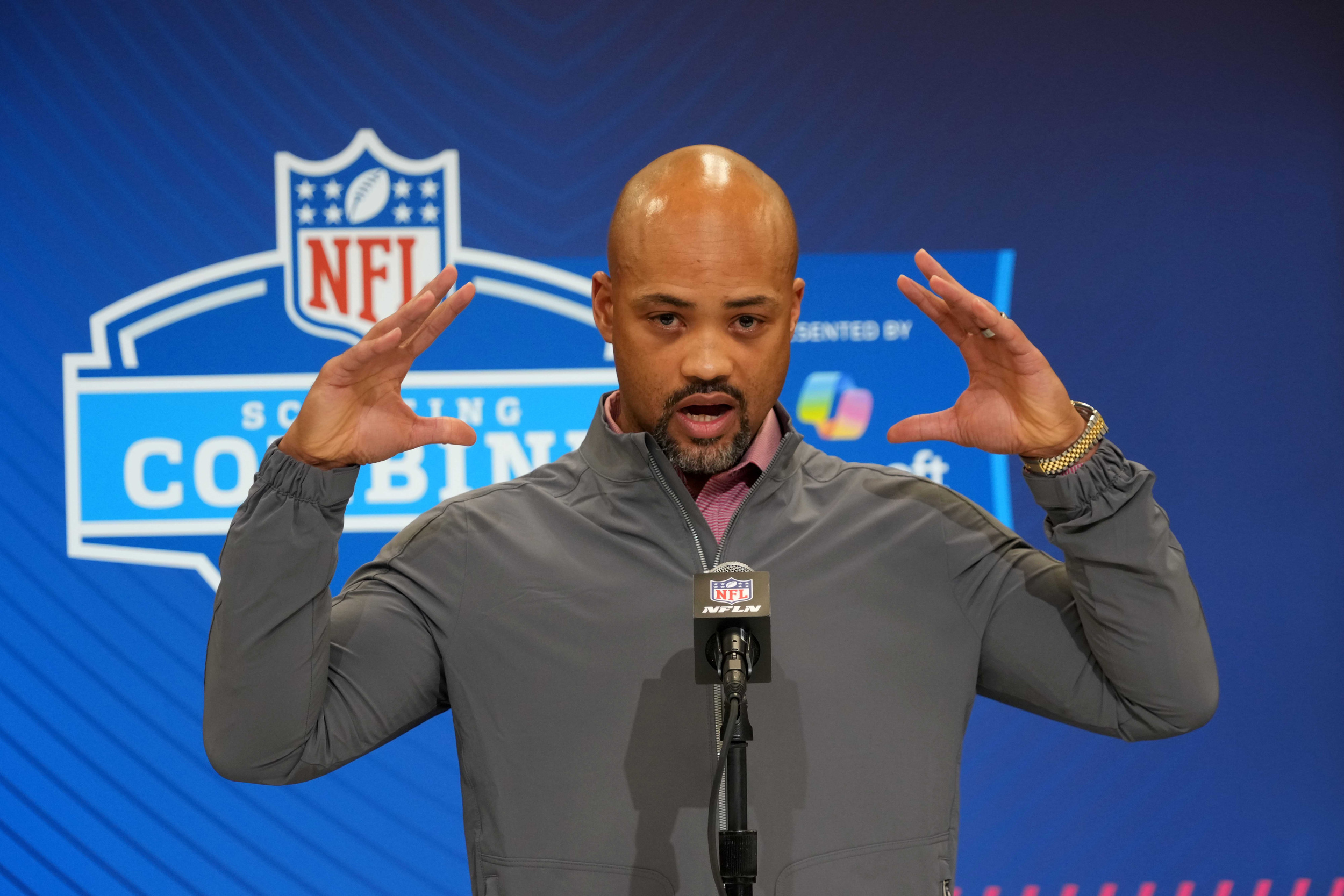 Terry Fontenot on which position groups excite him in the draft