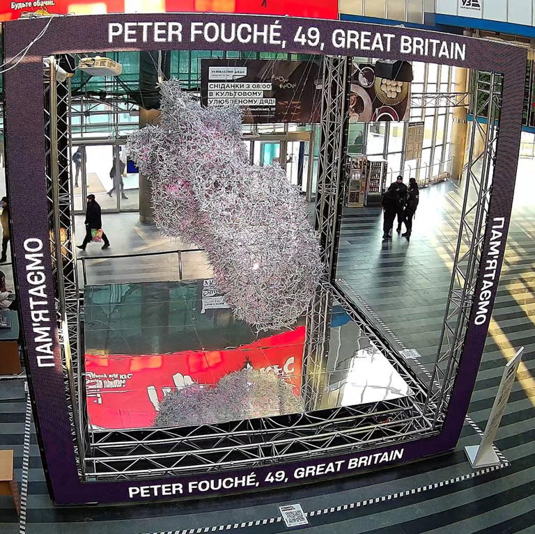 Brits remembered in the 'Heart of Ukraine' after deaths in the fight ...