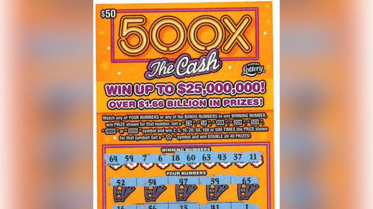 Jacksonville man wins $1 million from scratch-off game Jacksonville man wins $1 million from scratch-off game