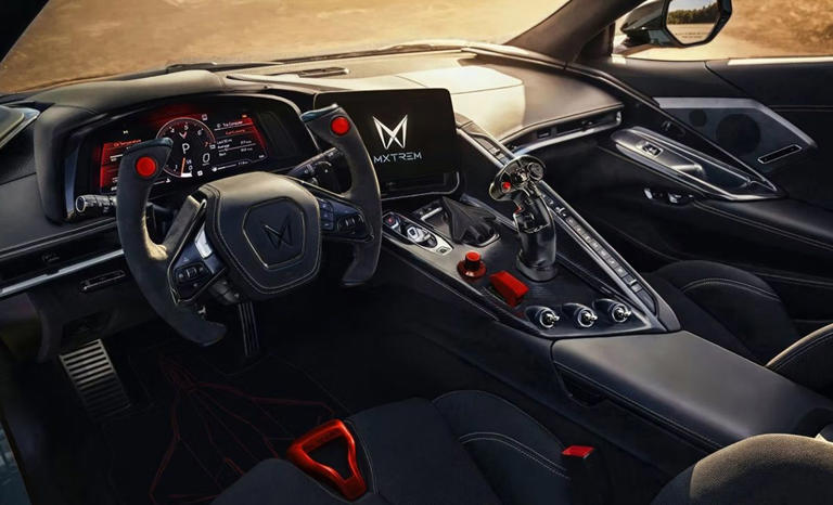 Mxtrem's Insane Maverick Corvette Is a Fighter Jet-C8 Mashup