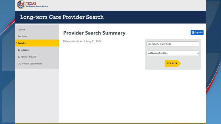 How to check Lubbock assisted living and nursing home code violations