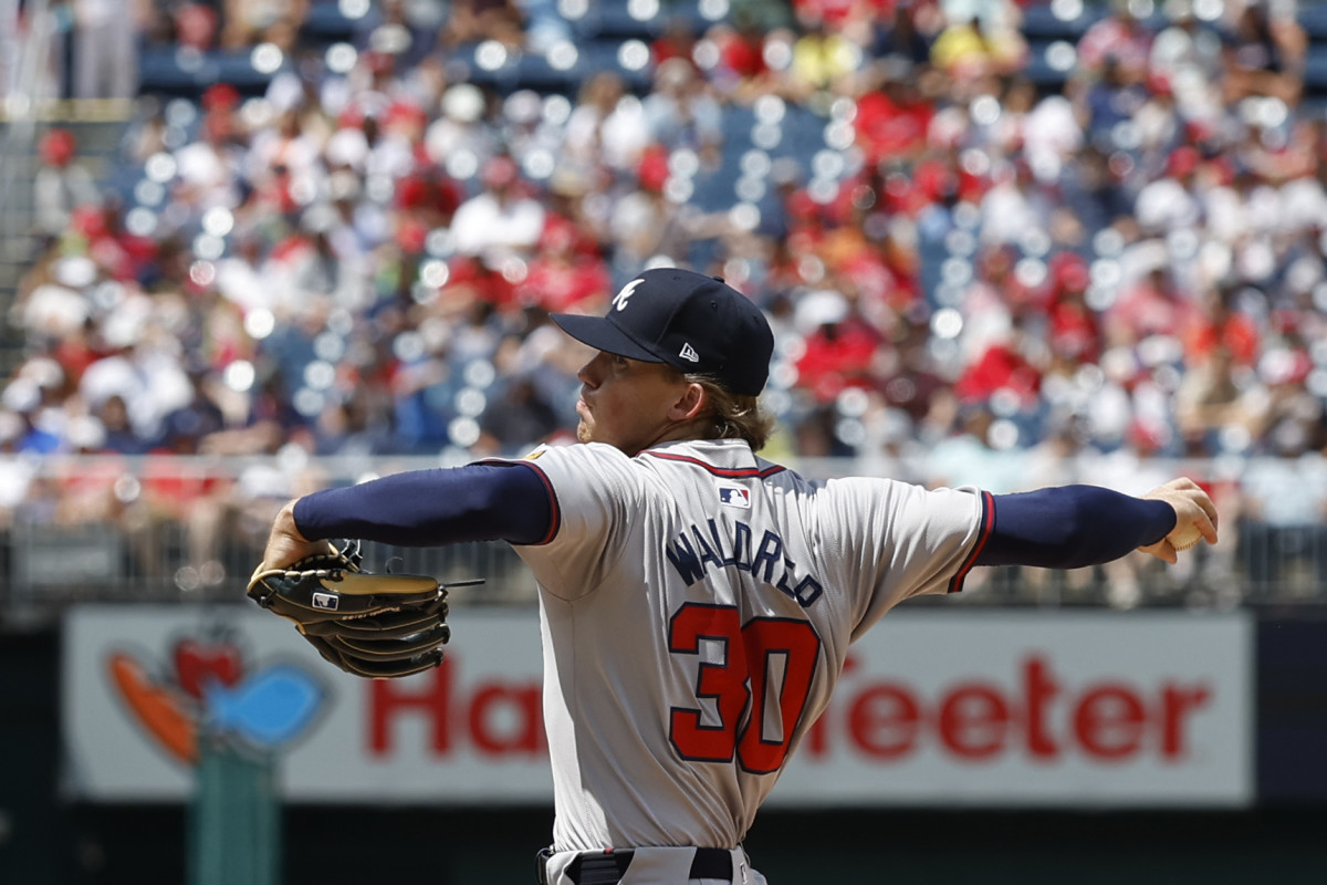 Hurston Waldrep finds unexpected ending to his Spring Training debut