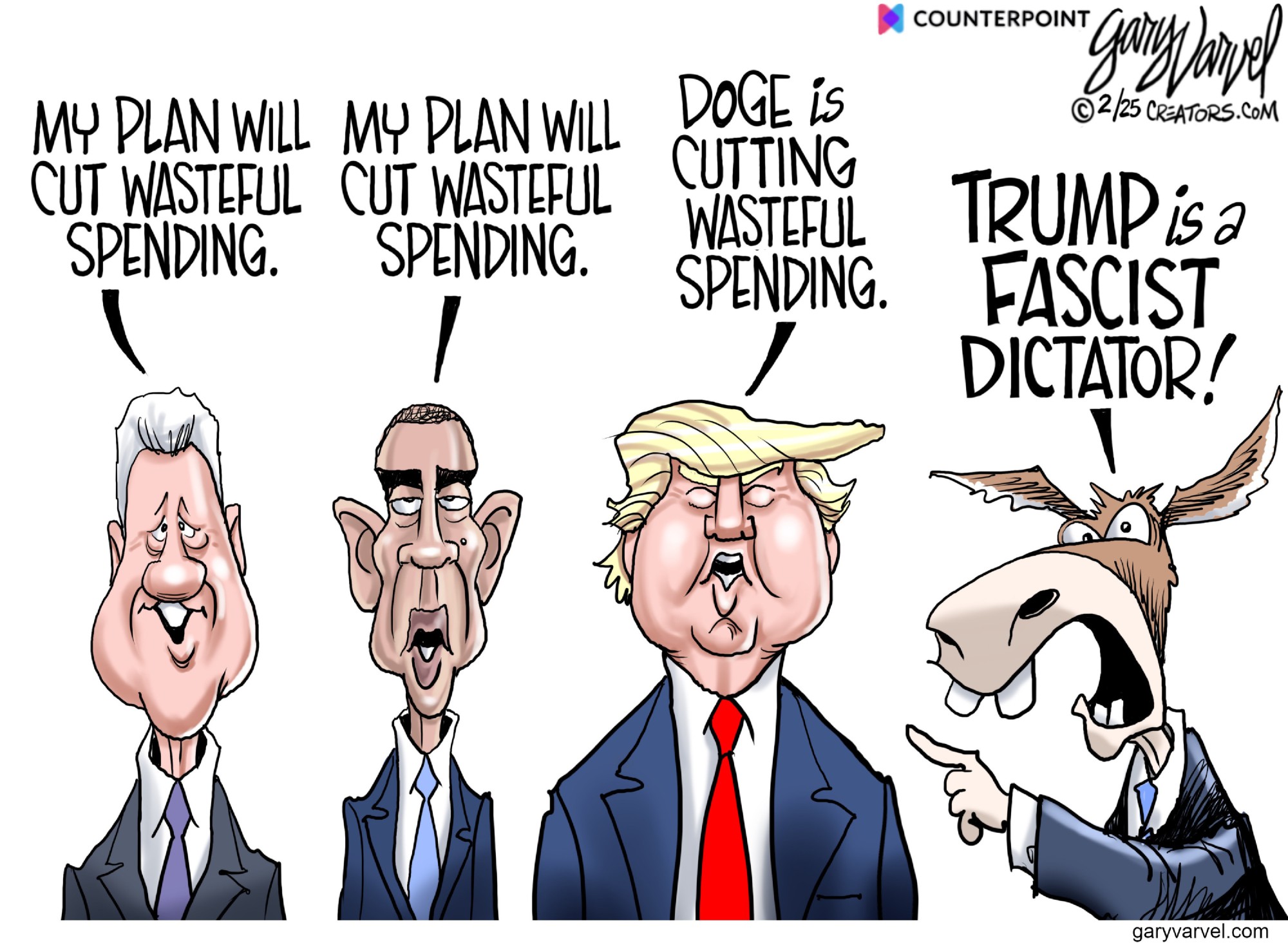 The Latest Political Cartoons From Gary Varvel