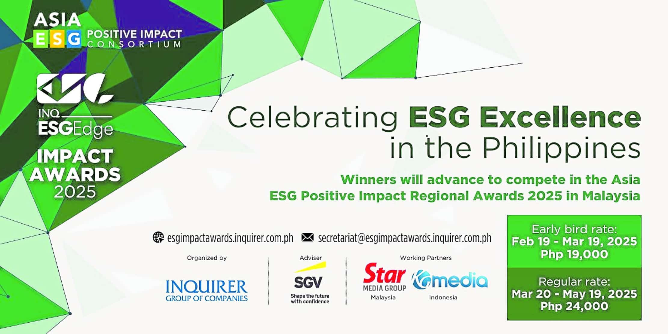 Presenting the Inquirer ESG Impact Awards 2025—now accepting entries