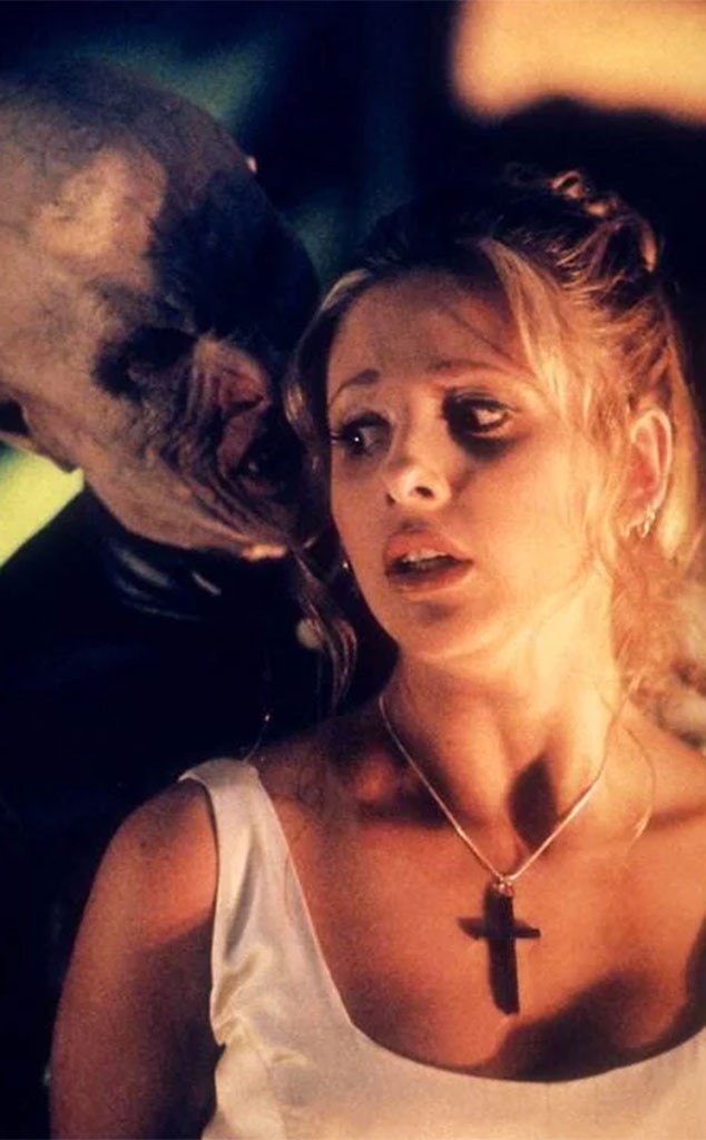 Which stars bonded for eternity on the set of Buffy the Vampire Slayer?