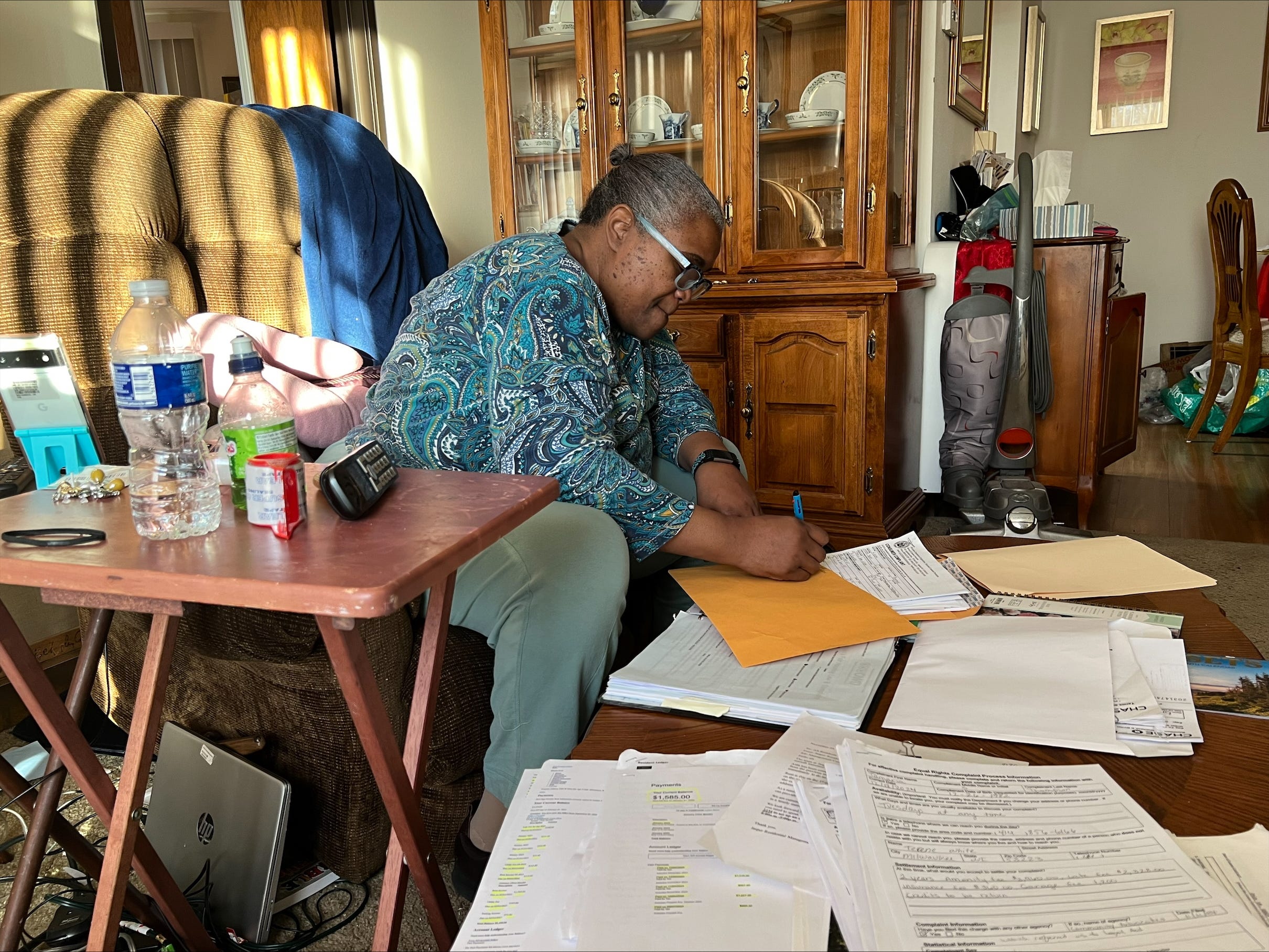 Tenants at this apartment complex were asked to sign a new lease ...