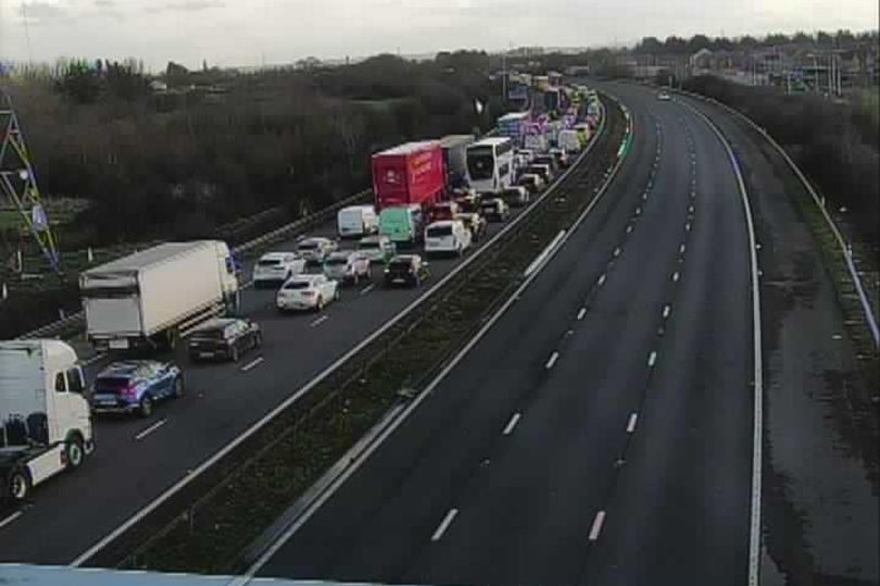 M5 to be closed for several hours after serious crash