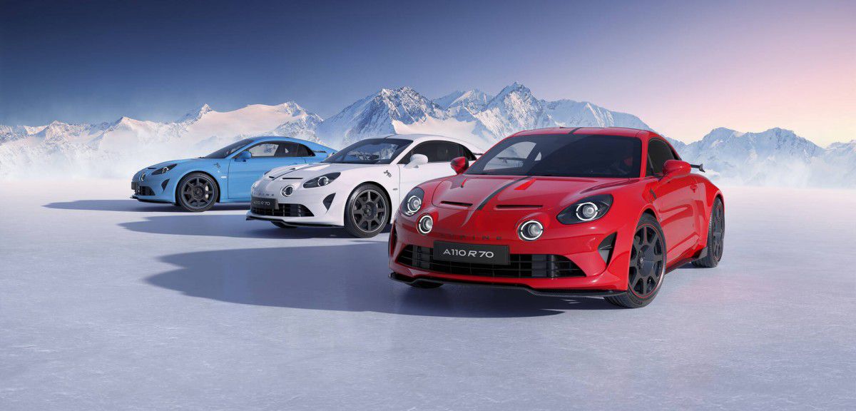 Pour célébrer ses 70 ans, Alpine propose une série spéciale A110 R 70 ...
