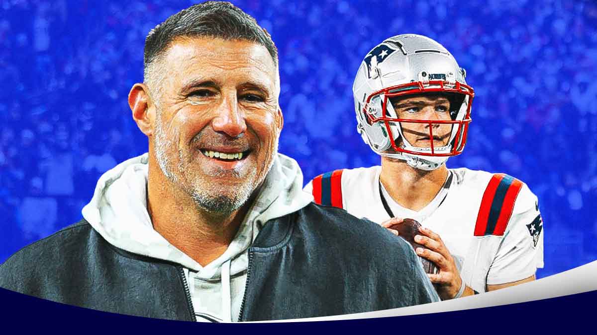 Patriots’ Mike Vrabel hilariously reveals how Drake Maye make him feel old