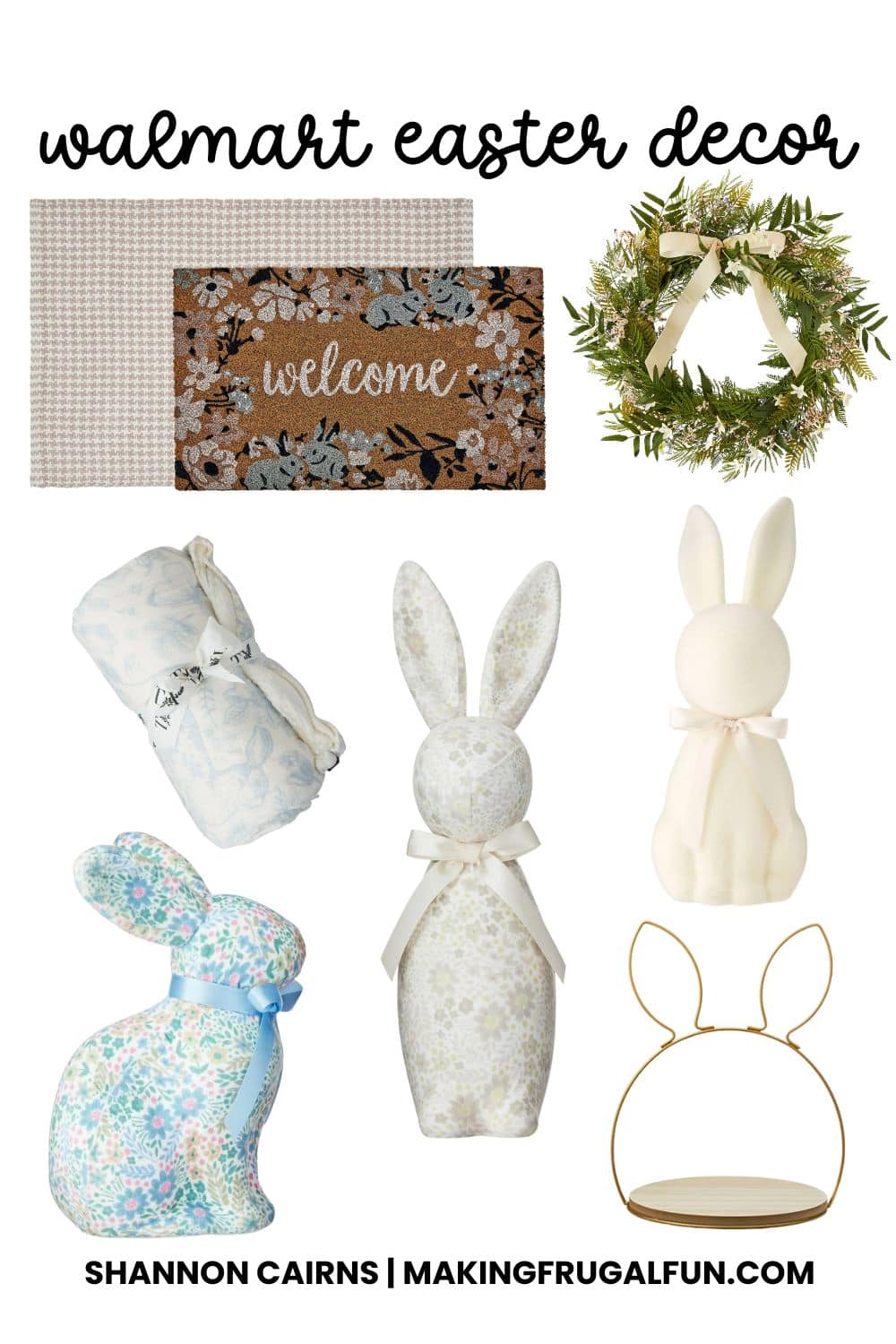 Walmart Spring Easter Decor