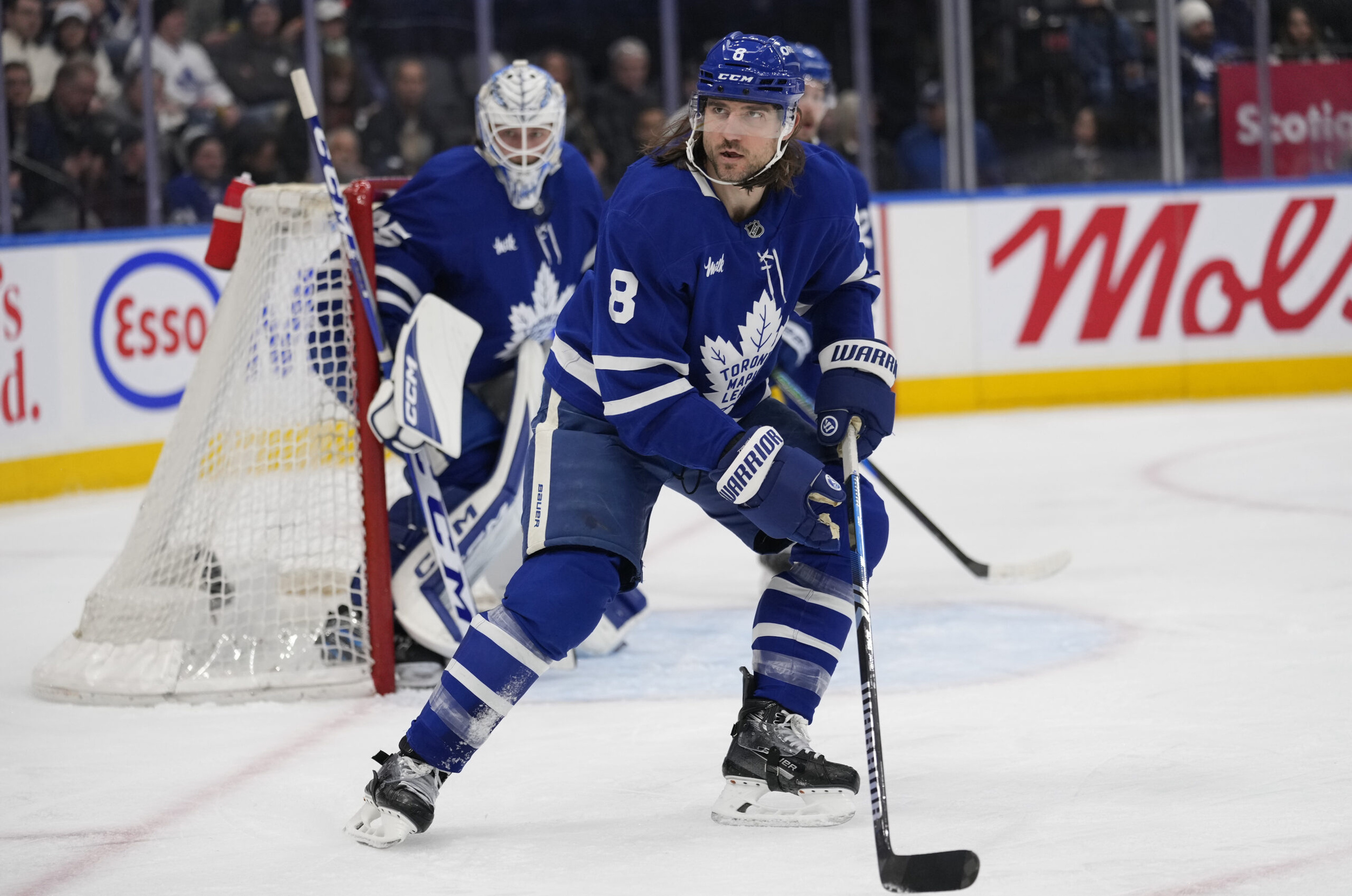 Morgan Rielly, Mitch Marner praise Chris Tanev following injury vs. Bruins