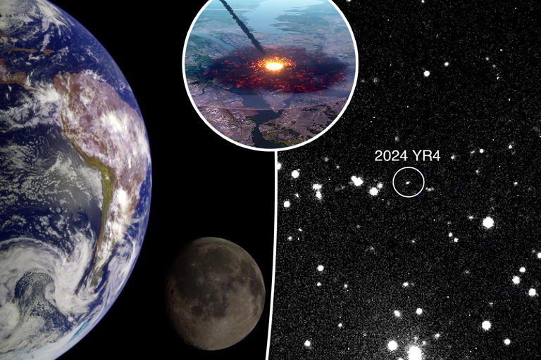 NASA releases new details on ‘city killer’ asteroid — and the moon may ...