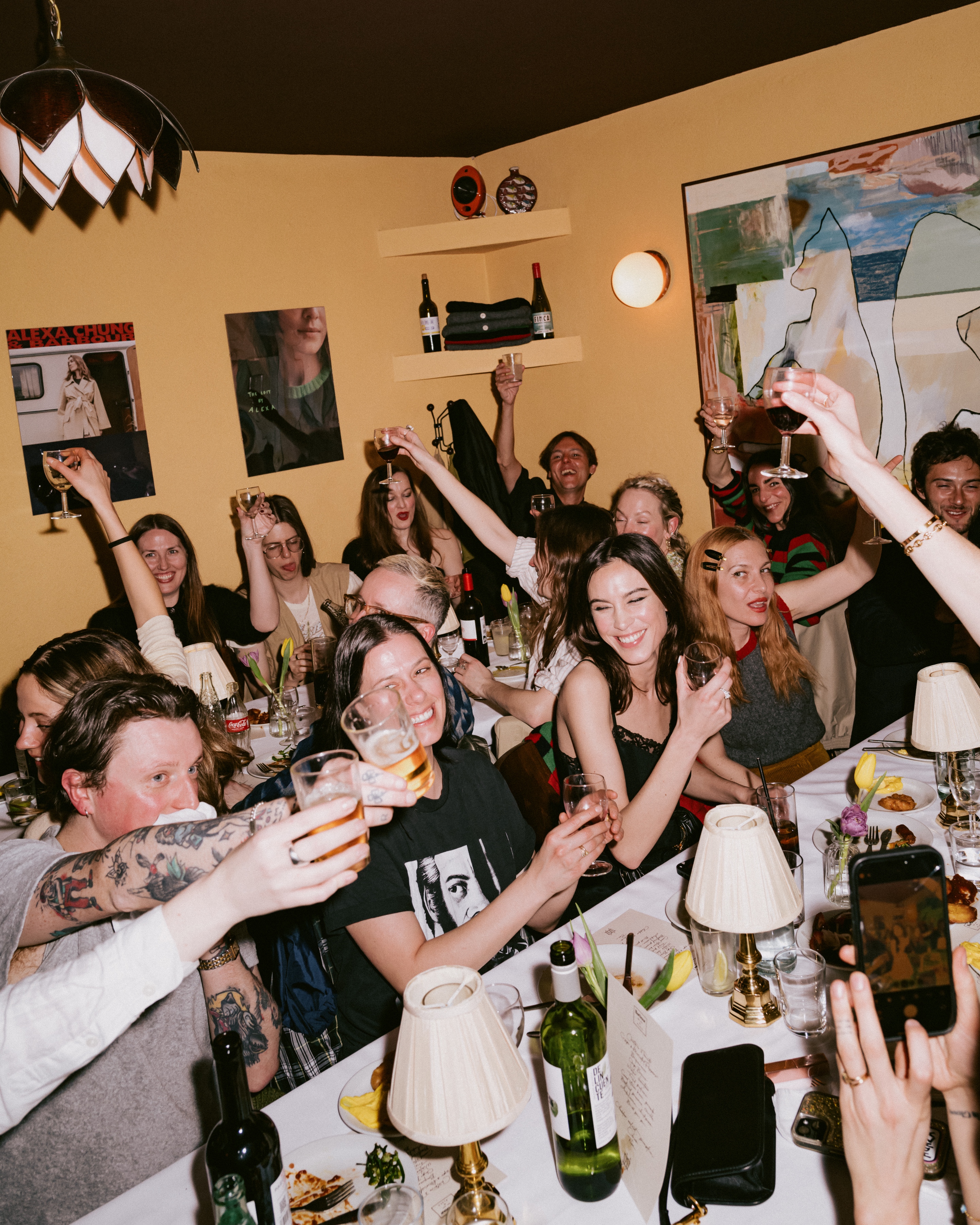 Alexa Chung channels fisherman core at the launch of her new Barbour ...