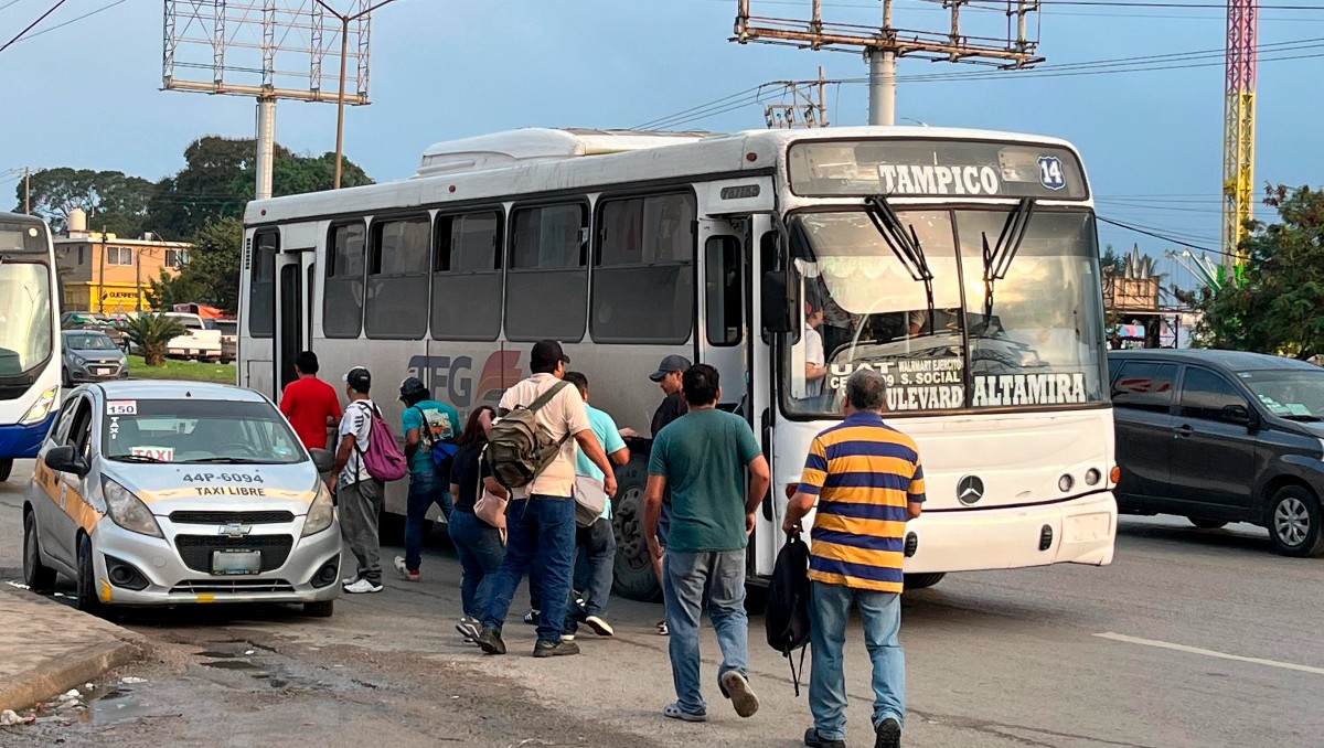 Definen este viernes si sube o no el pasaje en Tamaulipas