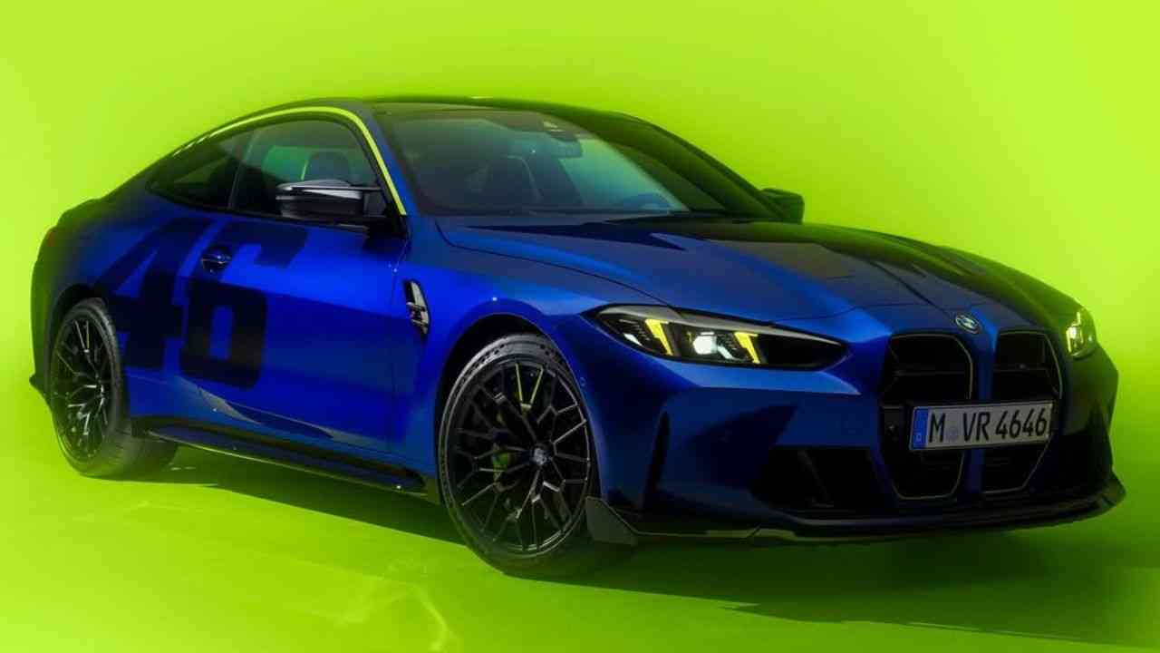 BMW lanserer en spesialutgave av M4 til ære for Valentino Rossi med kun 46 enheter