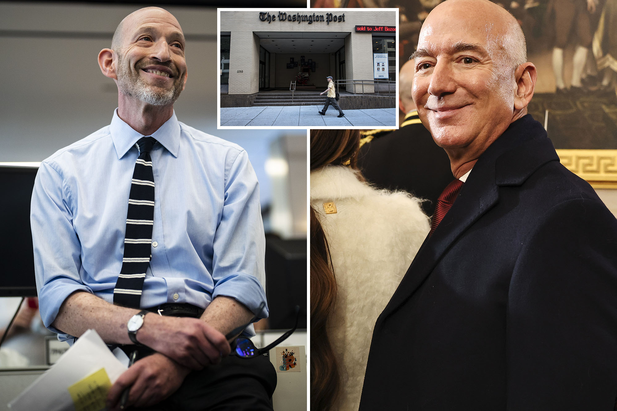 Washington Post owner Jeff Bezos overhauls left-leaning paper’s opinion ...