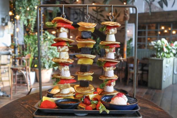 Hanging pancake kebab returns to town centre restaurant after a two ...