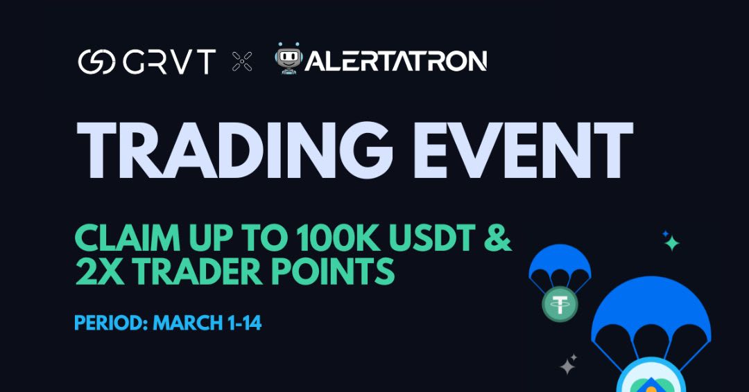 Earn USDT and boost airdrop: GRVT’s new trading competition starts March 1