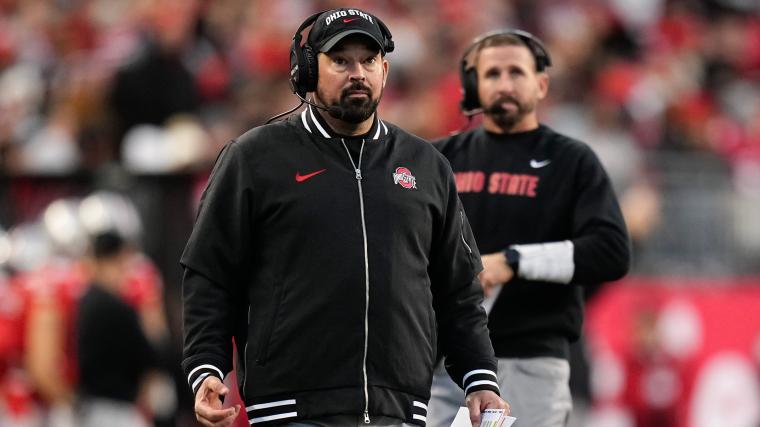 Ohio State head football coach Ryan Day said to have gone 1-for-2 with ...