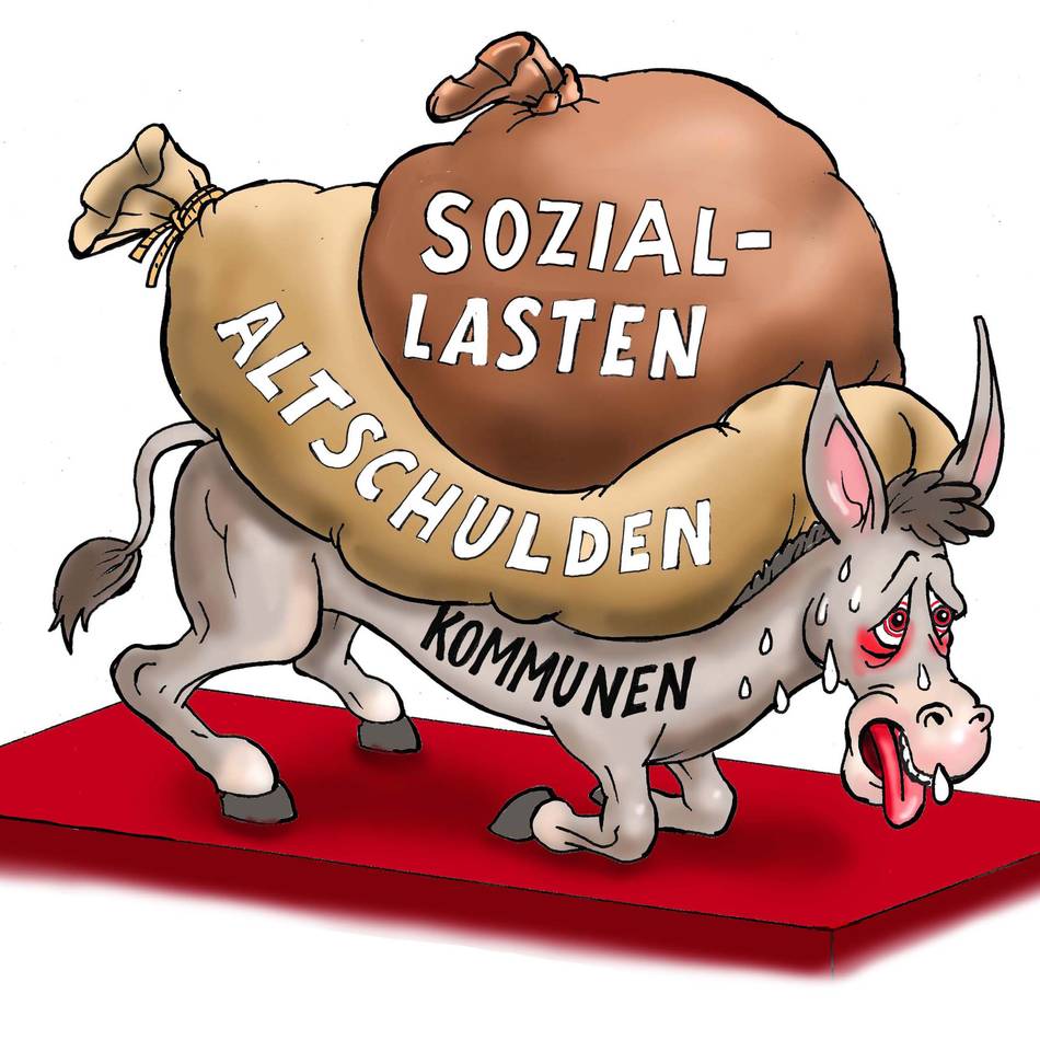 Mottowagen von Jaques Tilly schon vor Rosenmontag öffentlich