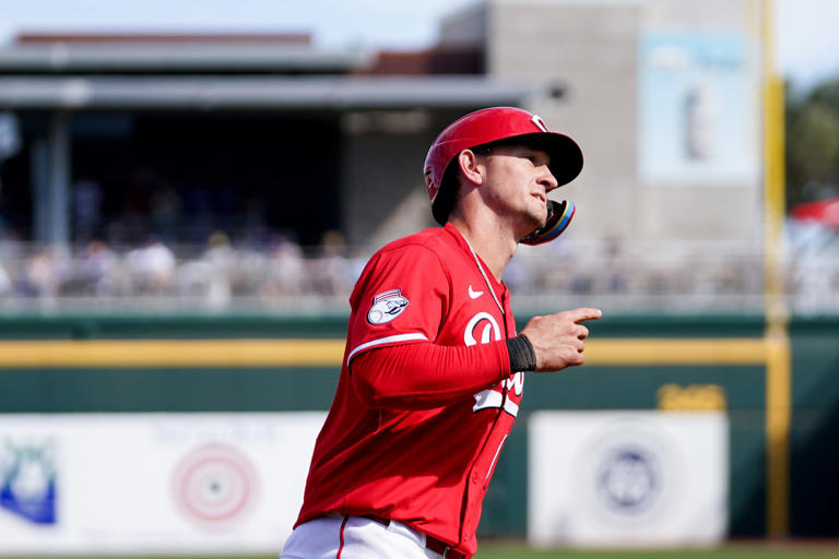 'We're thrilled he's here.' Austin Hays delivering for Cincinnati Reds ...