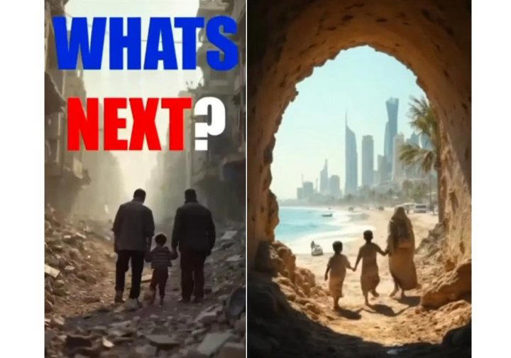 Donald Trump shares AI-generated video of ‘Gaza’ on his social media