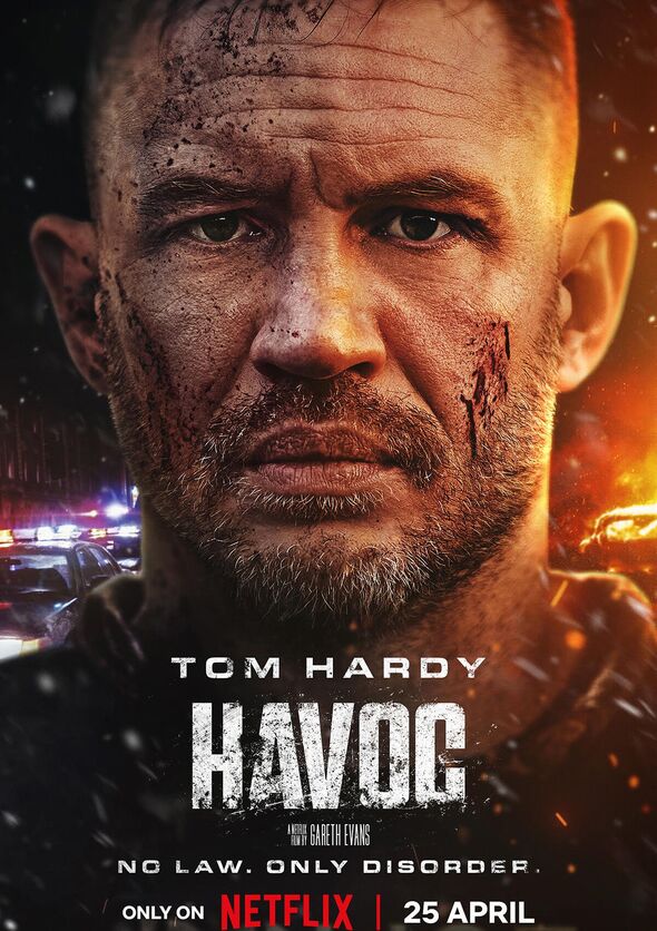 Tom Hardy stars in new Netflix action thriller Havoc's first trailer