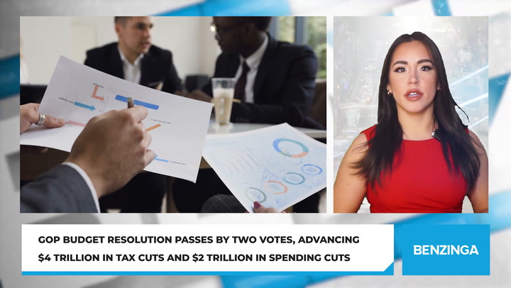 GOP Budget Resolution Passes By Two Votes, Advancing $4 Trillion in Tax ...