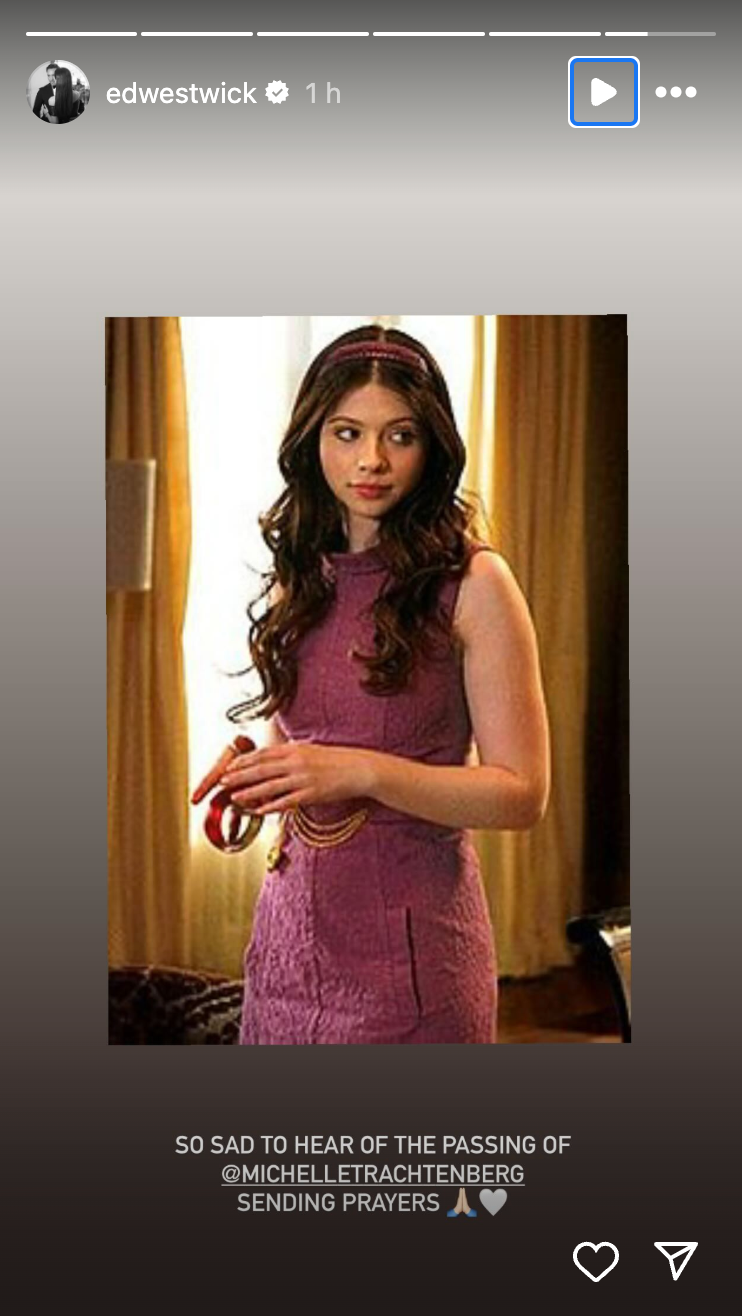 Michelle Trachtenberg death updates: Sarah Michelle Gellar pays tribute ...